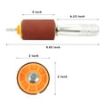 O'SKOOL Hand-Held Sanding Drum for Drill Presses and Power Drills ...