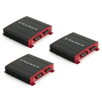 Crunch 4 Channel 1000 Watt Amp A/B Class Car Stereo Amplifier (2 Pack ...