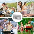 HOMEMAXS Grill Baffle BBQ Baffle Grill Flame Mesh Screen BBQ Mesh ...