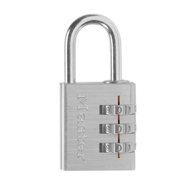 Master Lock Small Combo Set 646T 3/4" Resettable Combination Padlock, 2 ...