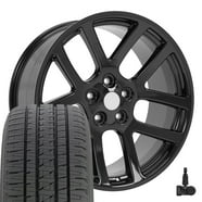 SET 22x9 Wheels & Tires fit GM Trucks and SUVs - 6 lug GMC Sierra Style ...