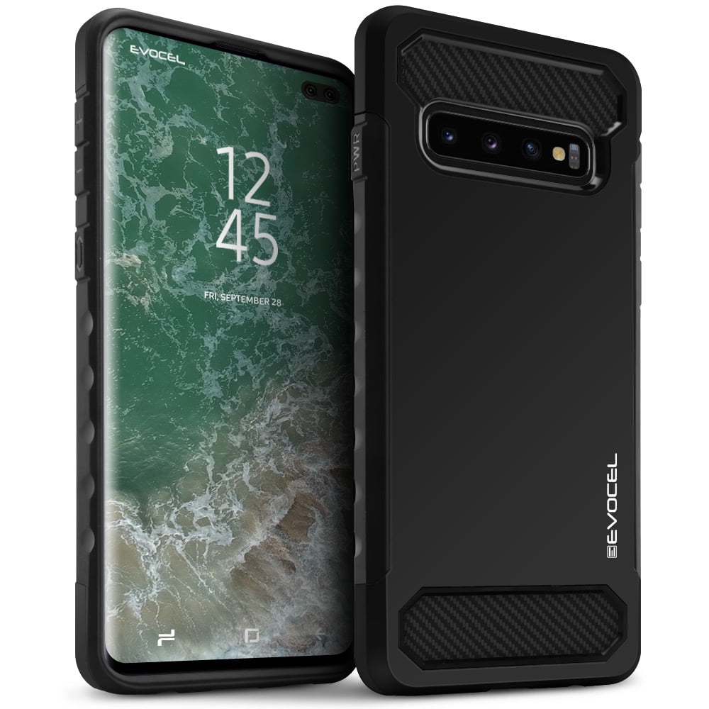 Galaxy S10 Plus Case, Evocel [Lightweight] [Slim Profile] [Dual Layer ...