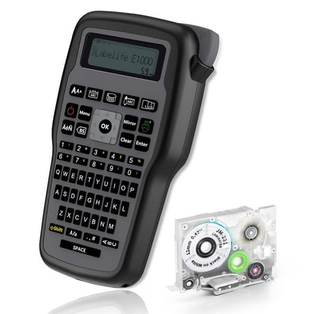 Labelife Label Maker Machine with Tape, Portable Handheld Label Printer ...