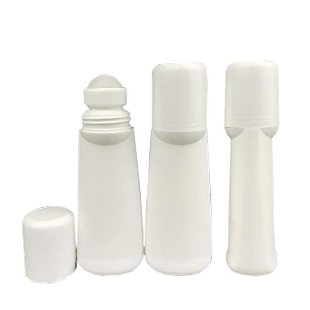 3 Pieces 3.38oz /100ml Disposable Empty Roll On Bottles Plastic Roller ...