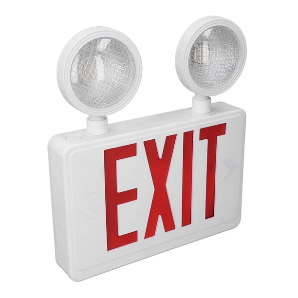 Exit Emergency Exit Light Sign IP65 Water Proof LED Double Head ...