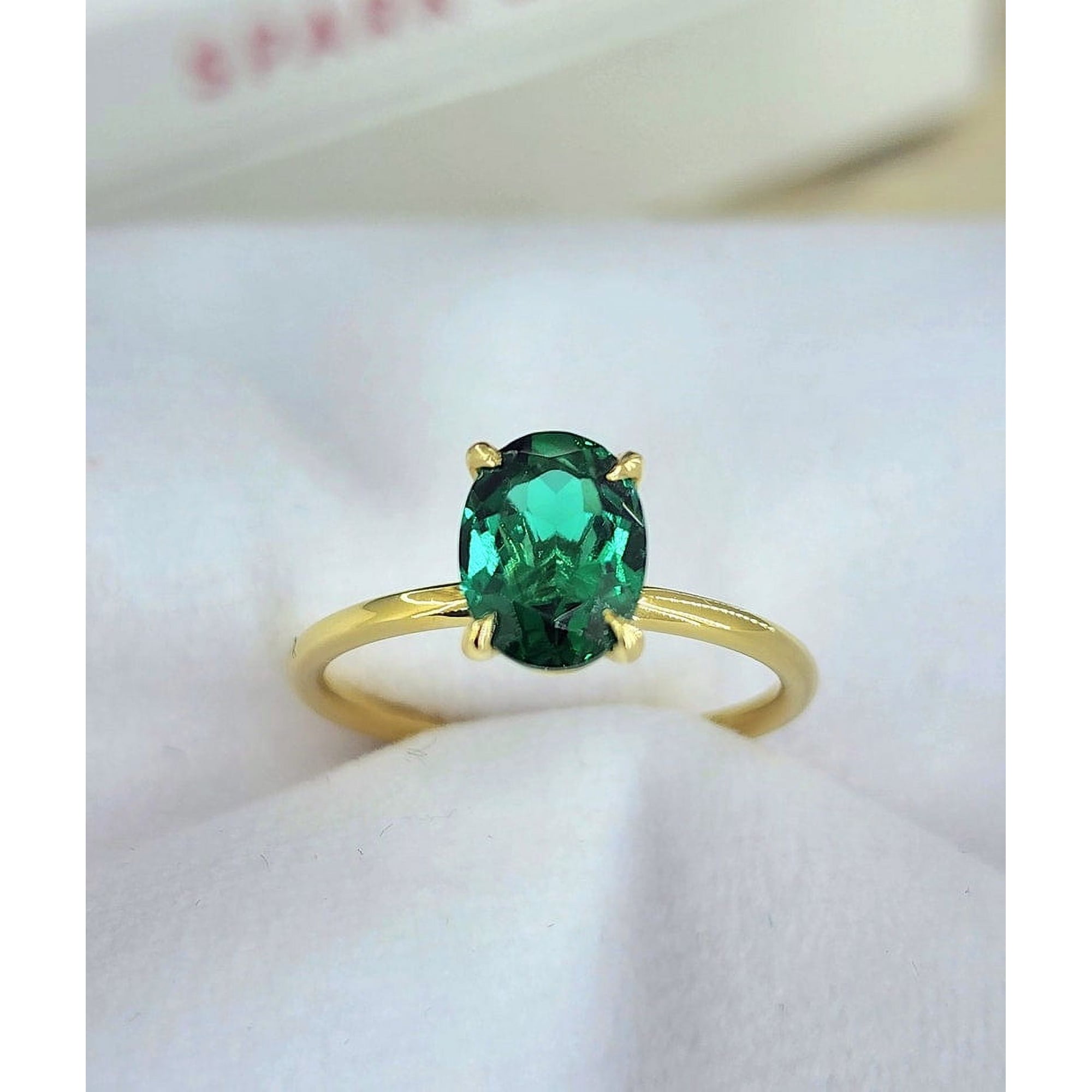 Click here for Gememporium Colombian Emerald Ring  Handmade Emera... prices
