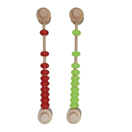 2 Abacus Busy Boards Counting Sensory Toy Montessori beads for teaching ...