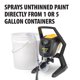 Wagner Control Pro 150 Paint Sprayer, High Efficiency Airless with Low ...
