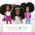HBCyoU Cheer Captain Alyssa 18-inch Doll & Accessories, Curly Hair ...