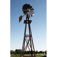 Decorative 8 ft. Galvanized Windmill - Walmart.com