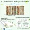 Peel and Stick Wallpaper Old wall rusty galvanized metal panel sheeting ...