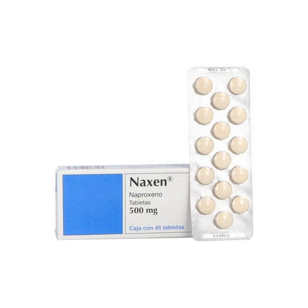 Naxen 500 mg tabletas 45 pzas | Walmart en línea