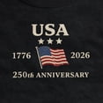 CLOTEX USA 250th Anniversary Sweatshirt, American Freedom Tee, Ivory S ...