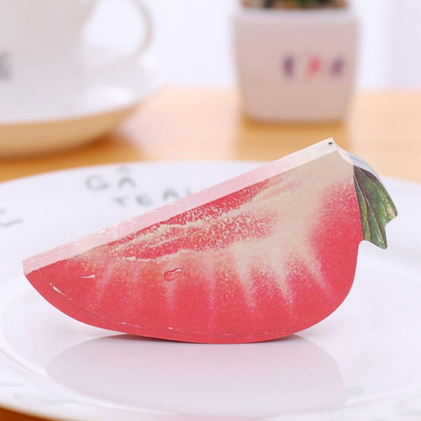 Fruit Shaped Sticky Notes Cute Fruit Shape About 150 Sheets Bright ...