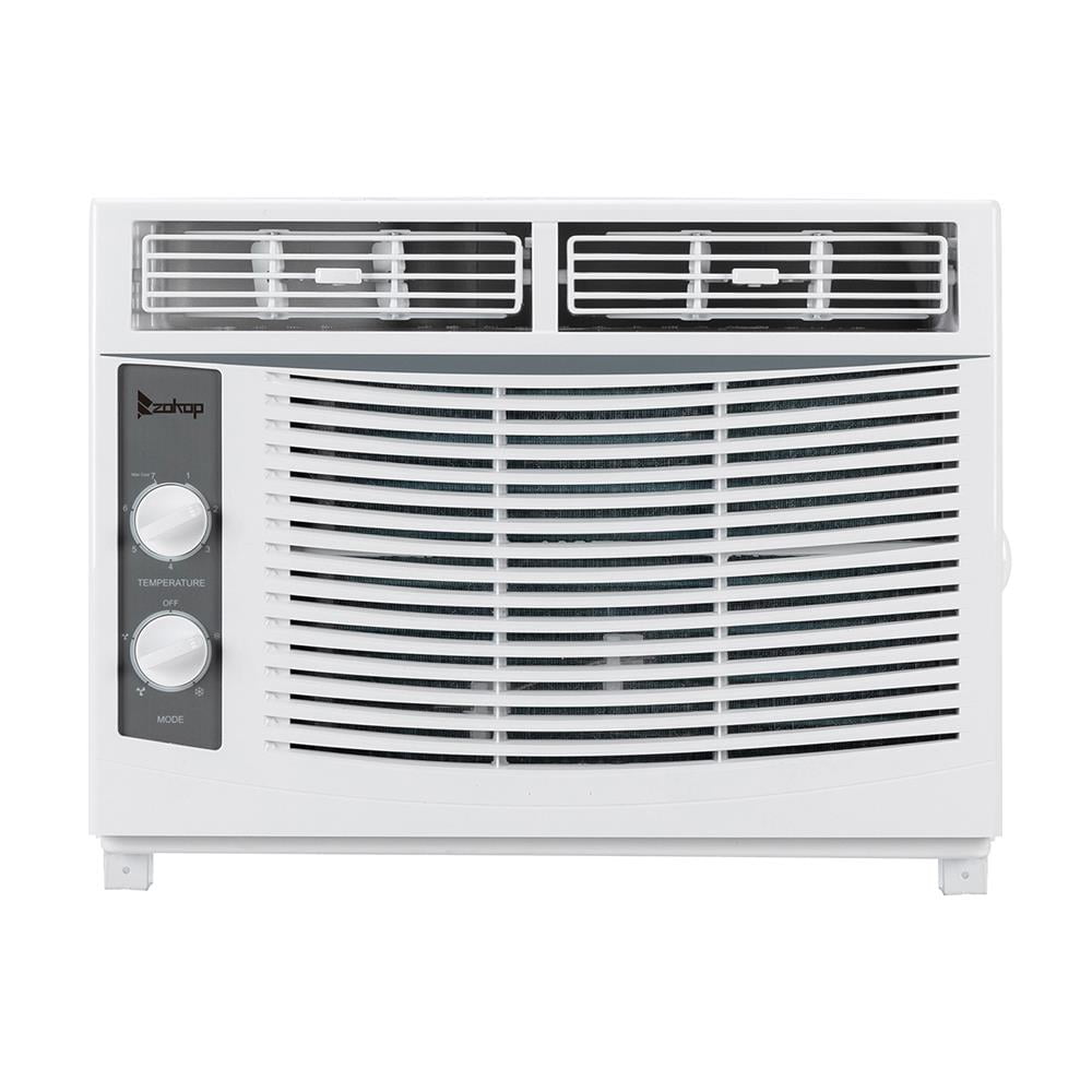 Zimtown 5000 BTU 115V Window-Mounted Compact Air Conditioner , White ...