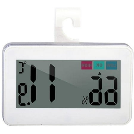 Mini Thermometer and Hygrometer for Home Refrigerator Fridge Freezer ...