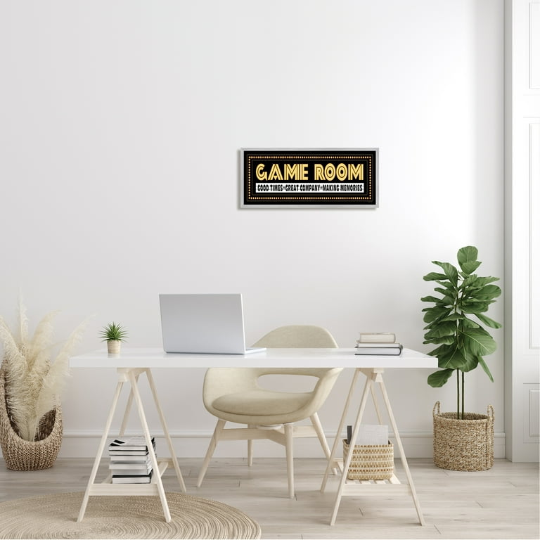 Gray Walls In Game Room Designs