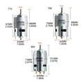 775/795/895 Motor DC12-24V Bearing 6000-12000RPM Large Torque High ...