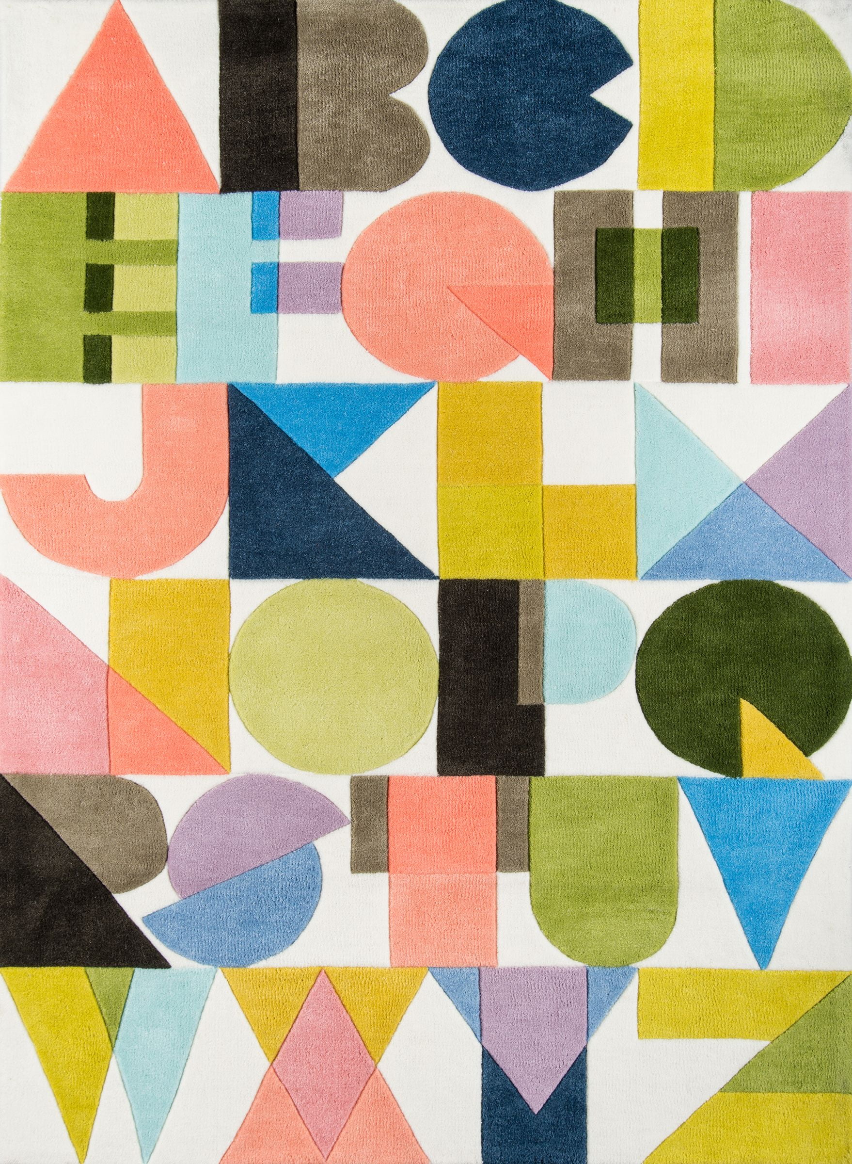 Novogratz ABS Shapes Rug, MULTI - Walmart.com