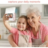 Dragon Touch Instant Print Camera for Kids, Zero Ink Toy Camera with ...