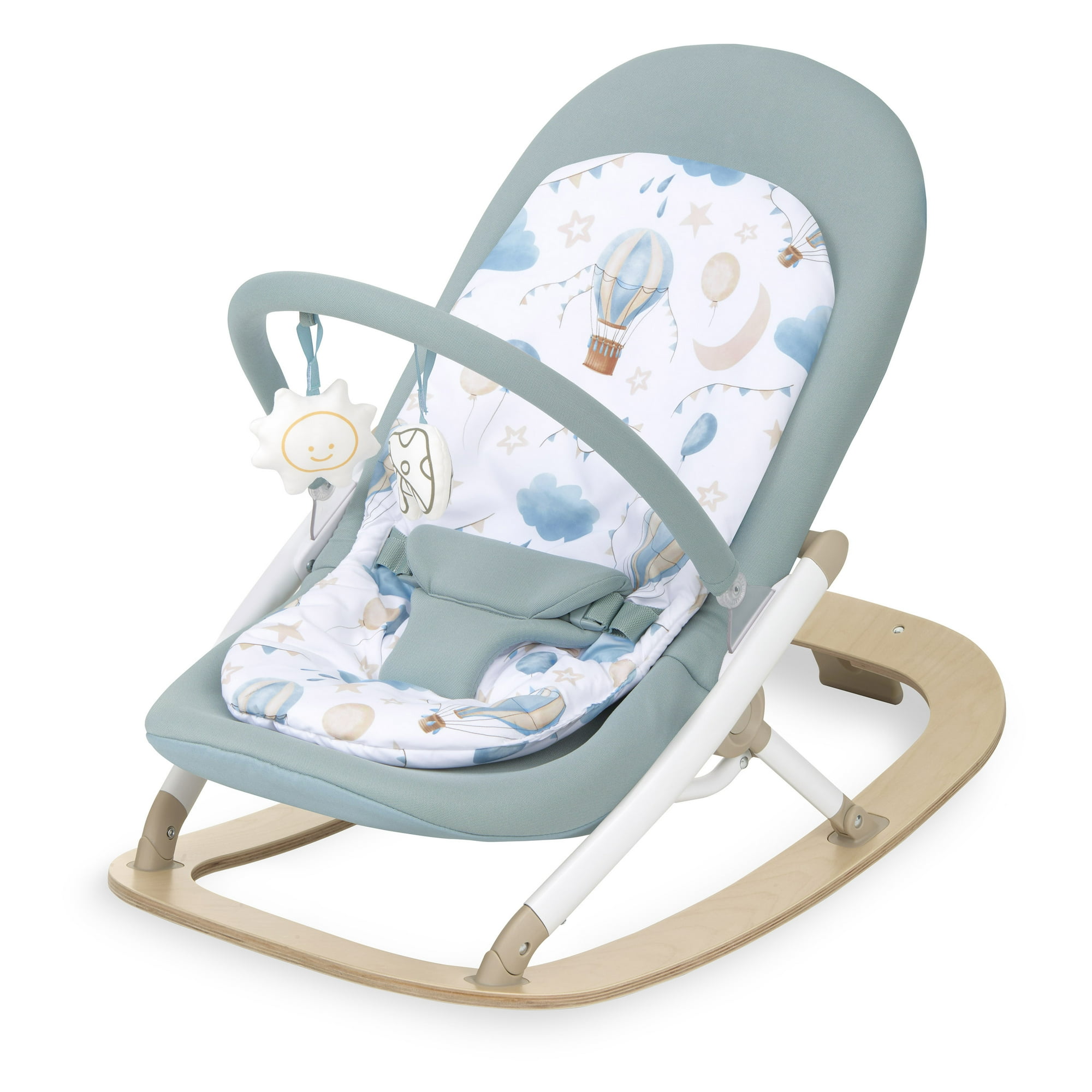 Click here for Dream On Me Sleeksway Portable Rocker  Mint White prices
