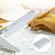 Foldable Ruler Compact Folding Meter Stick for Carpenters Classroom ...