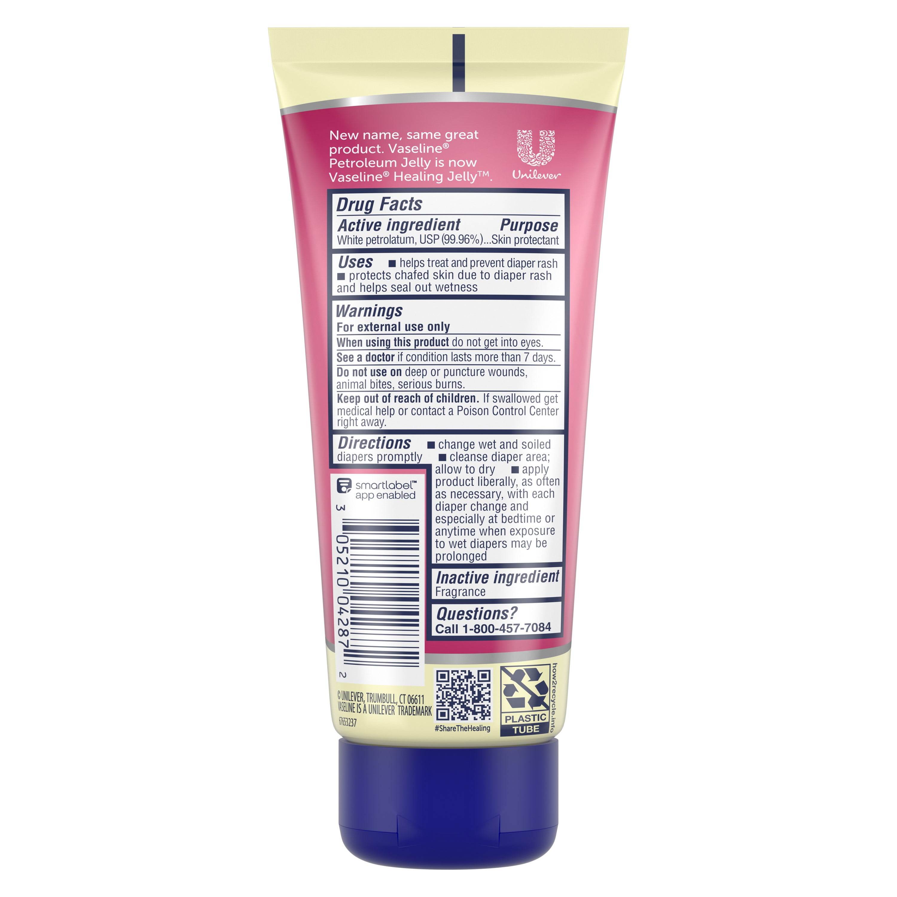 Vaseline Petroleum Jelly Tube