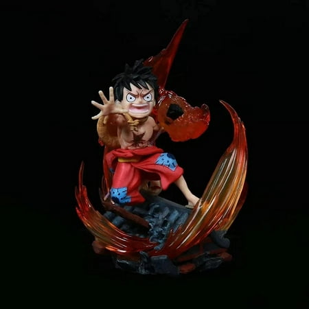Anime Monkey D. Luffy Action Figure Kazunokuni Musketeer Second Gear ...