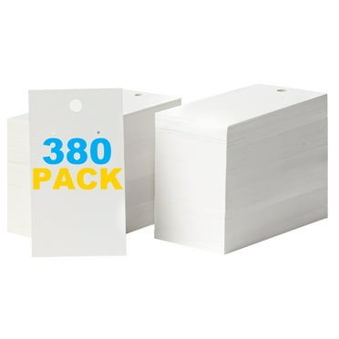 AOOOWER Pack of 100 Jewelry Display Cards Paper Elegant Printing Cards ...