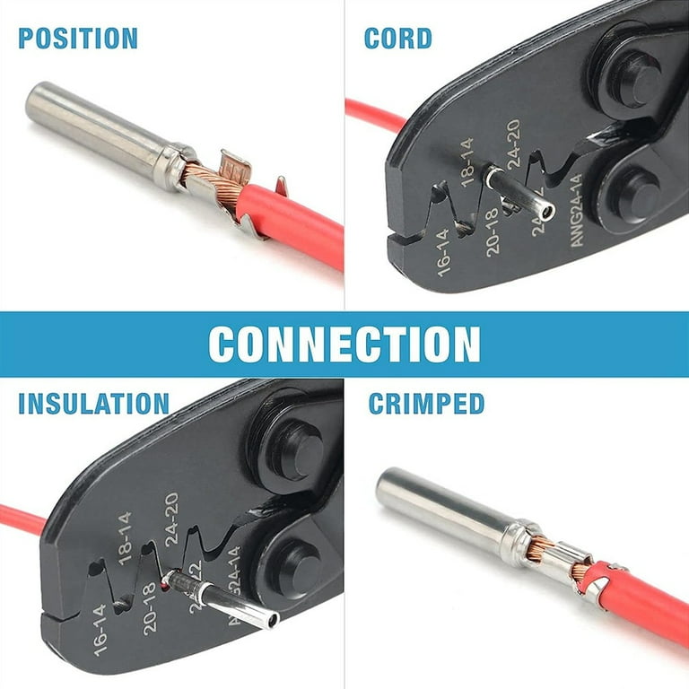 Open Barrel Terminal Crimping Tool
