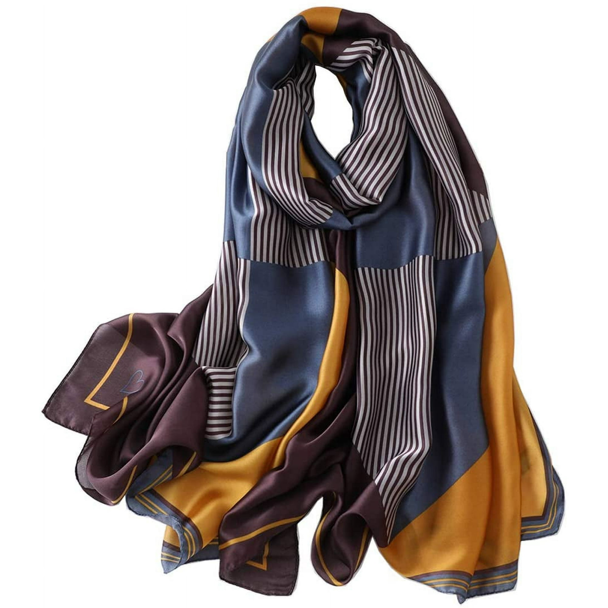 Click here for Leining Women Silk Scarves Long Satin Lightweight... prices