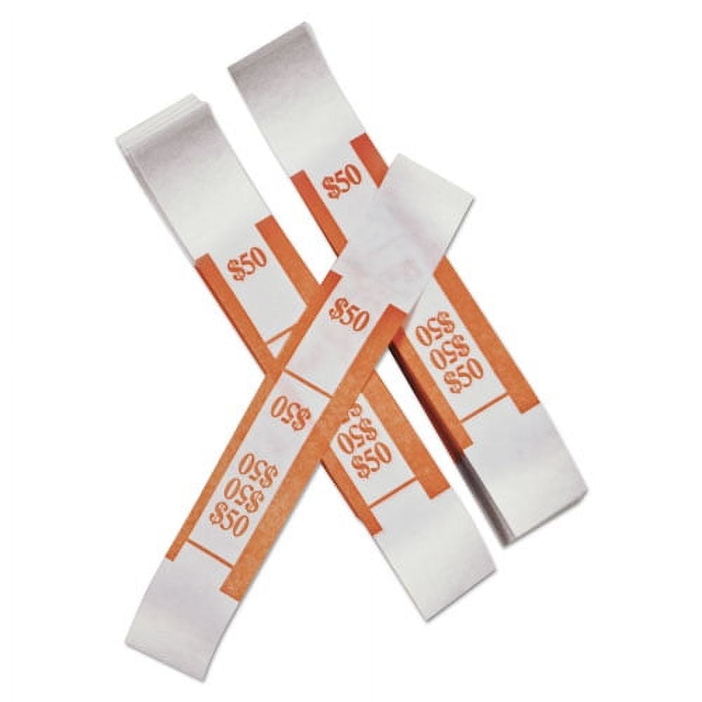 Money Bands For Cash PM Company Currency Straps - Color-Coded $50 Bill ...