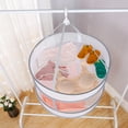 Warkul 1/2 Layer Clothes Dryer Basket with Hanging Hook Fine Mesh ...