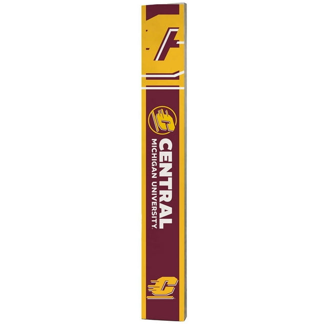 Logo Brands Central Michigan Chippewas 5ft. Porch Greeter Sign ...