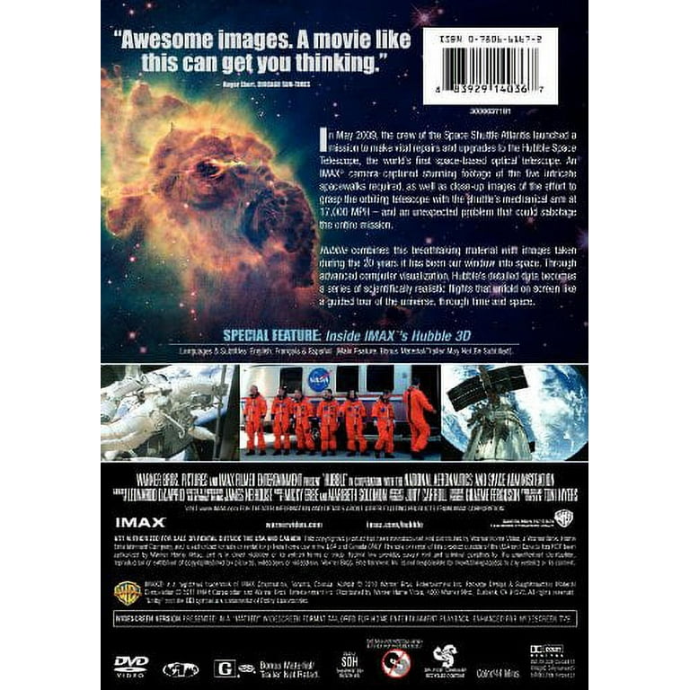 Hubble Imax Blu Ray Cover