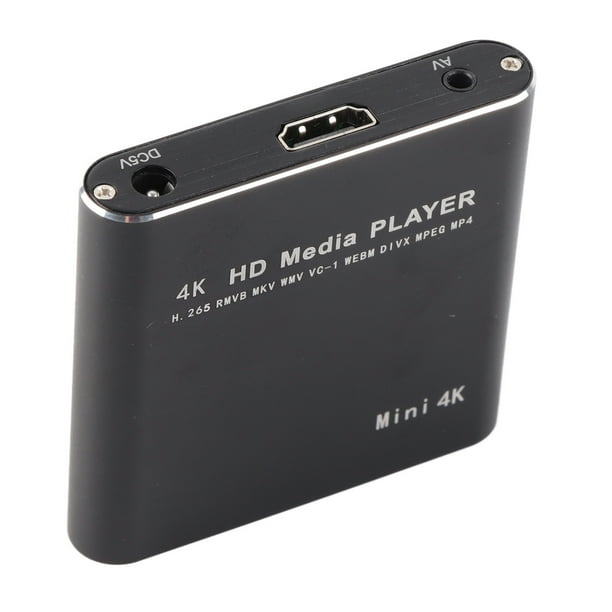 Reproductor De Vídeo 4K HD Mini Reproductor Multimedia De Transmisión ...
