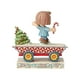 Jim Shore Peanuts Peppermint Patty Train Car Christmas Figurine New ...