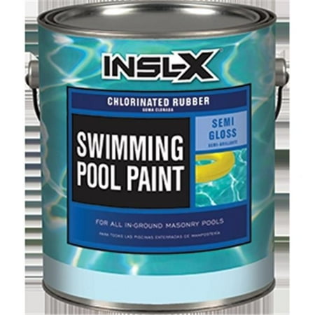 Insl-x Products CR 2610 White Chlorinated Rubber Pool Paint - 1 Gallon ...
