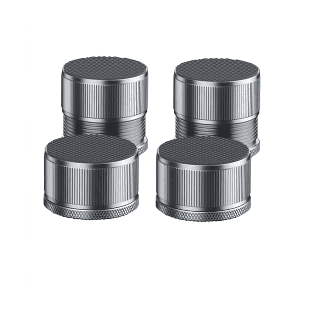 Winyuyby Bed Risers Heavy Duty, Metal Furniture Risers, Self-Adhesive ...