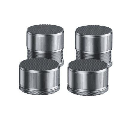 Qtmnekly Bed Risers Heavy Duty, Metal Furniture Risers, Self-Adhesive ...