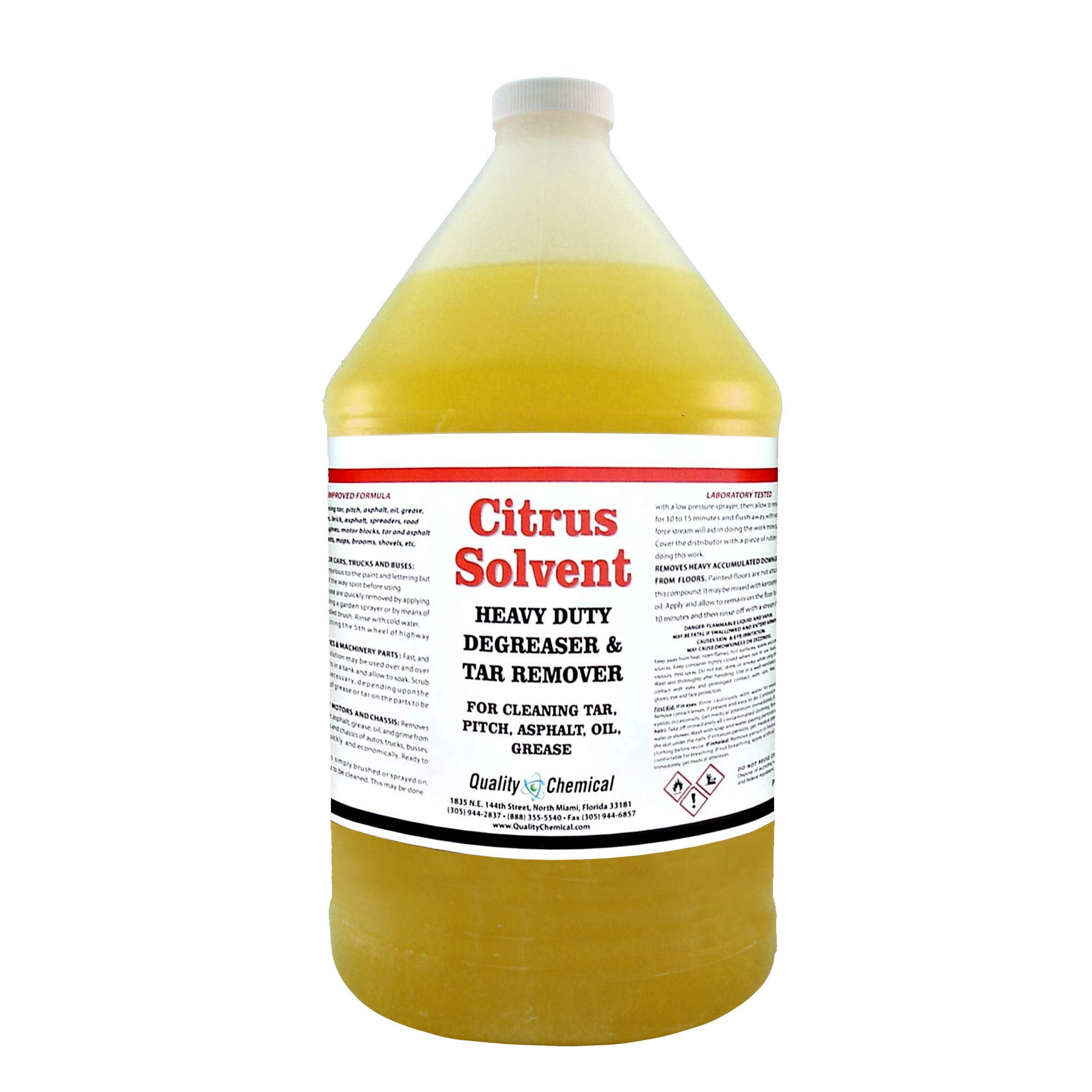 Citrus Solvent Degreaser & Tar Remover - 1 gallon (128 oz.) - Walmart.com