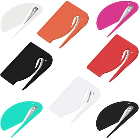 8 Pieces Letter Opener Colorful Slitter Envelope Safe Mail Opener ...