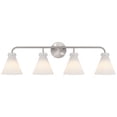 Possini Euro Design Possini Euro Cielo 33" Wide Brushed Nickel 4-Light ...