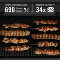 Coleman Cookout Instant BBQ, Woodfired Pellet Grill & Smoker, 690 sq in ...