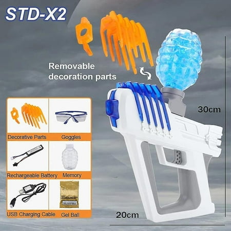 Shooting Electric Gel Ball Blaster Toy Eco-friendly Water Ball Beads ...