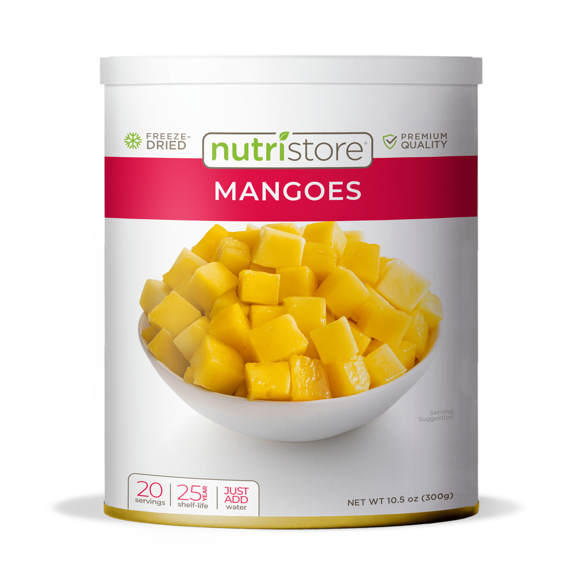 Nutristore Freeze-Dried Mangoes No. 10 Can - Walmart.com