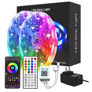 5M LED Strip Light 300 LEDs Super Bright 7000K Cool White Waterproof ...