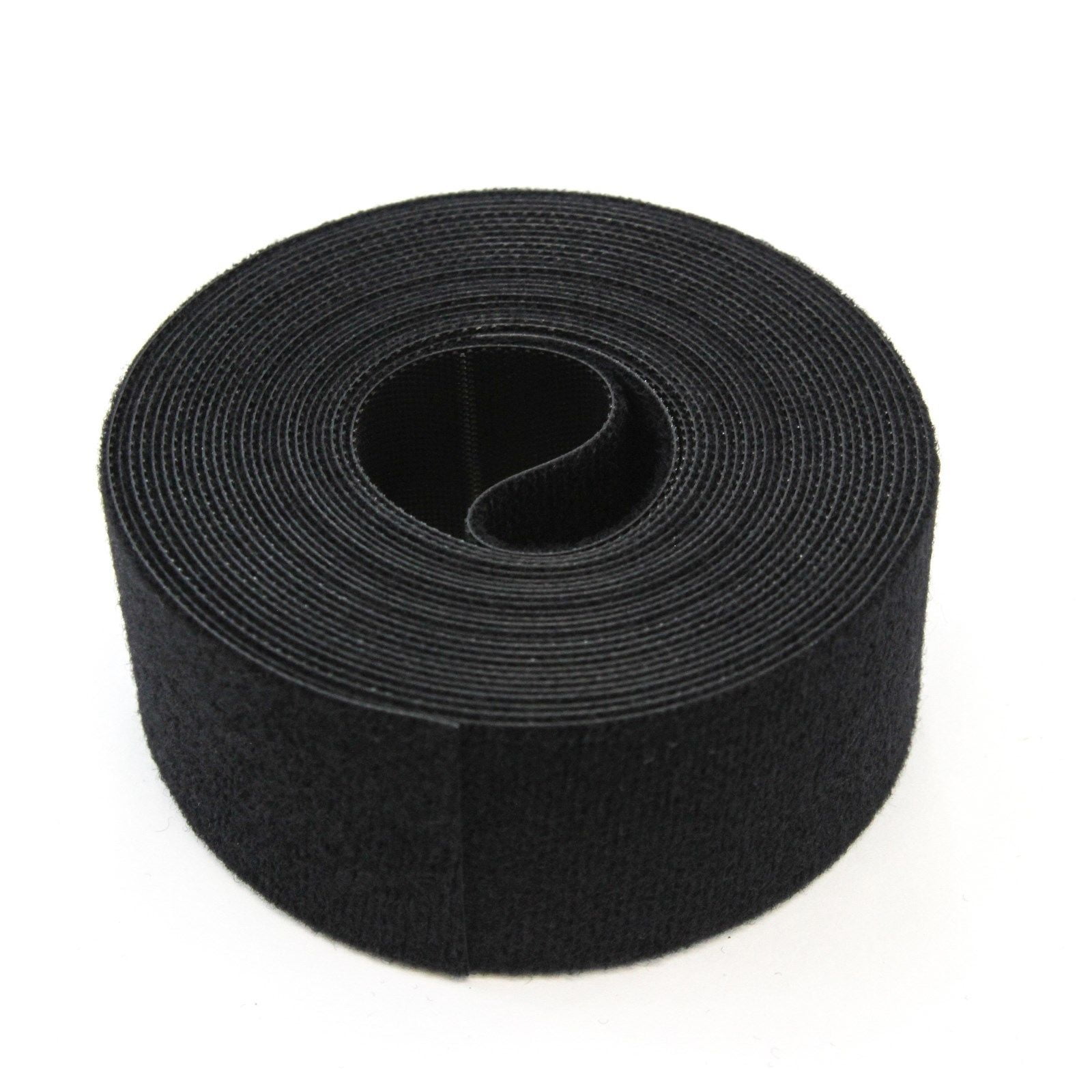 15FT Reusable 1.5 Inch Roll Hook & Loop Cable Fastening Tape Cord Wraps ...