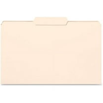 Business Source, BSN43565, Straight Cut 1-ply Letter-size File Folders ...