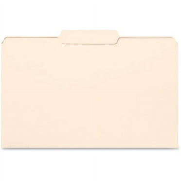Business Source, BSN43565, Straight Cut 1-ply Letter-size File Folders ...